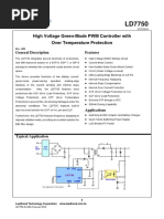 LD 7575 | PDF | Mosfet | Field Effect Transistor