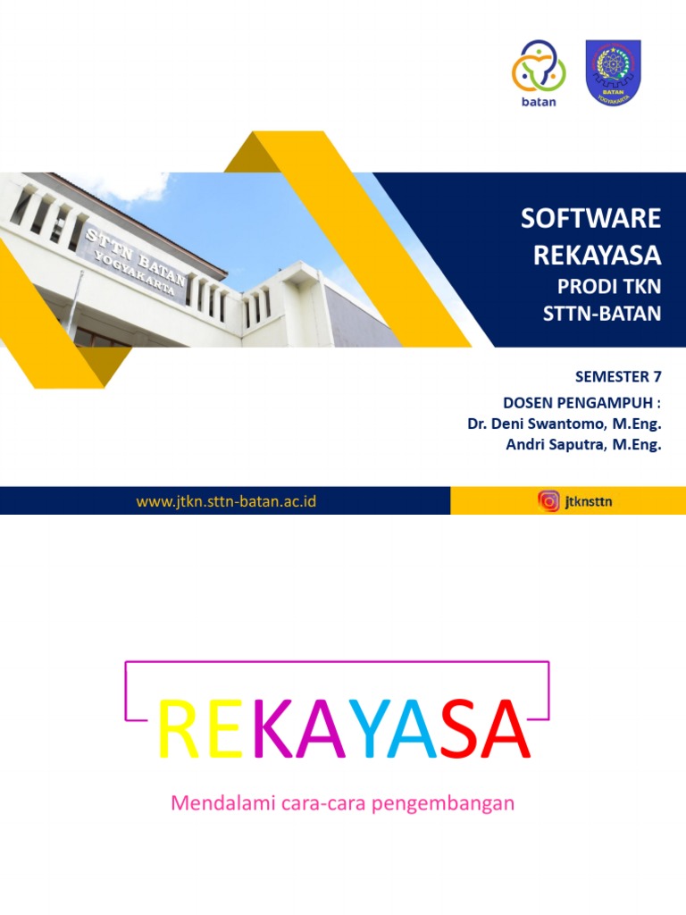Software Rekayasa - Modul 1-2 | PDF