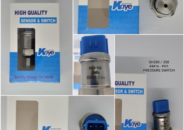 KM16-P03 Pressure Switch SH200 | PDF
