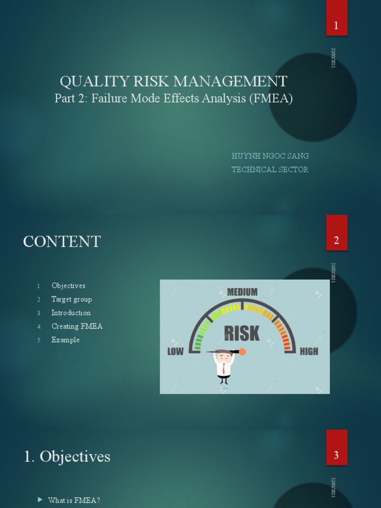 Quality Risk Management - P2 FMEA | PDF | Risk | Coffee