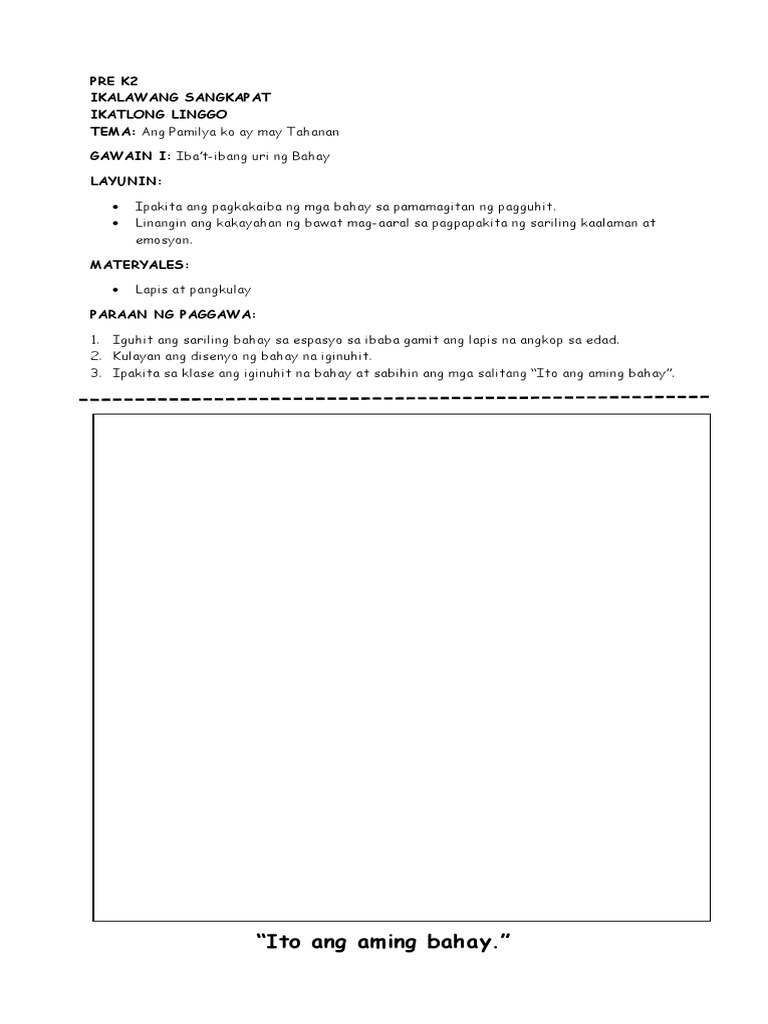 Q2 PRE K2 Week 3 Module | PDF