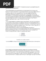 Buwan NG Wika Emcee Script | PDF