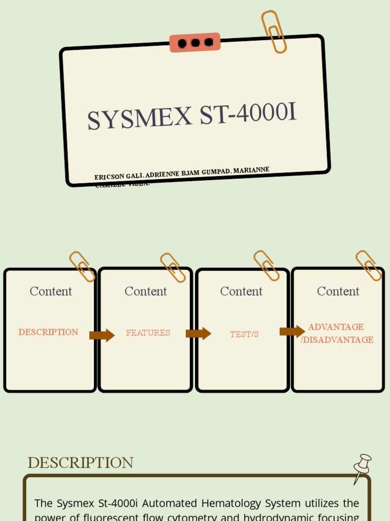 Sysmex 2 | PDF | Red Blood Cell | Hematology