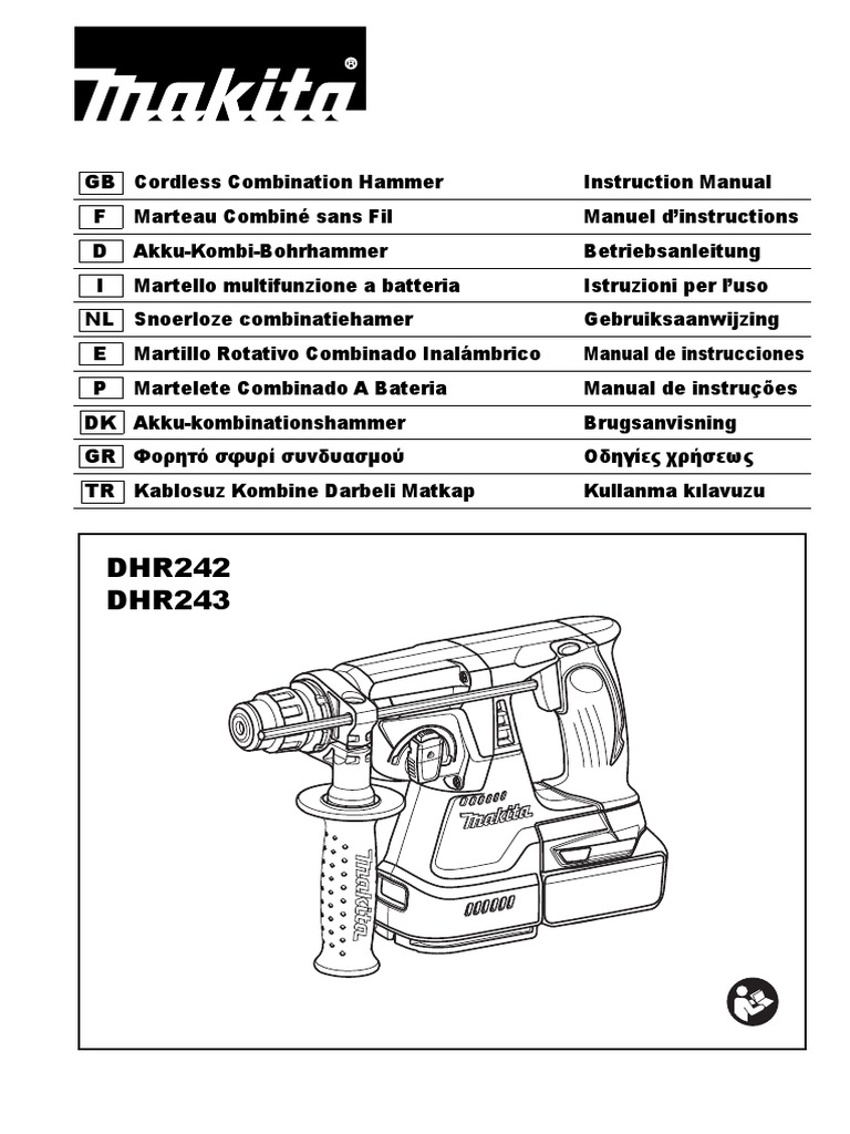 DHR243 - Manual NL Klopboormachine | PDF