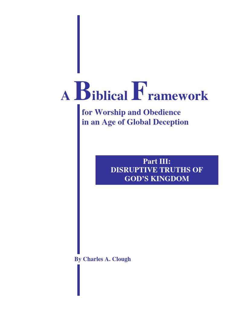 Bible Framework Part 3 | PDF | Covenant Theology | Justification (Theology)