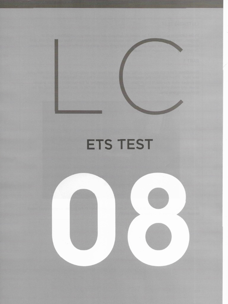 Ets 2022 - LC 8 | PDF