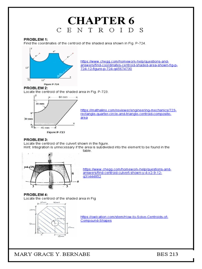 CHAPTER 6 PROBLEM Bernabe | PDF | Area | Truss