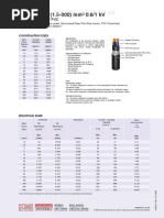 Datasheet - Ducab Cables - 3 & 4 Core | PDF | Cable | Electrical ...