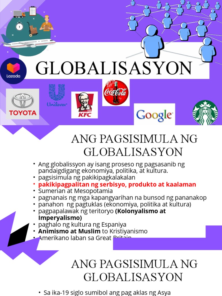 GLOBALISASYON | PDF