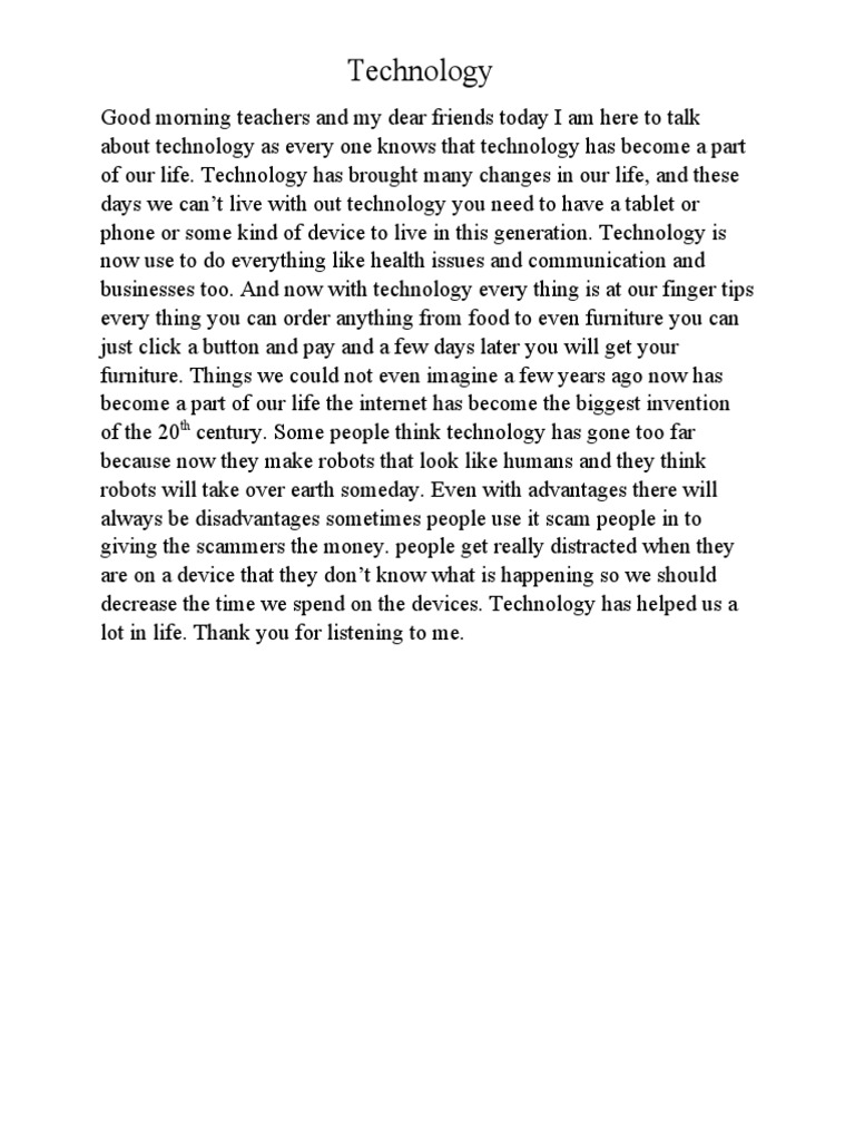 Technology | PDF | Computers | Technology & Engineering