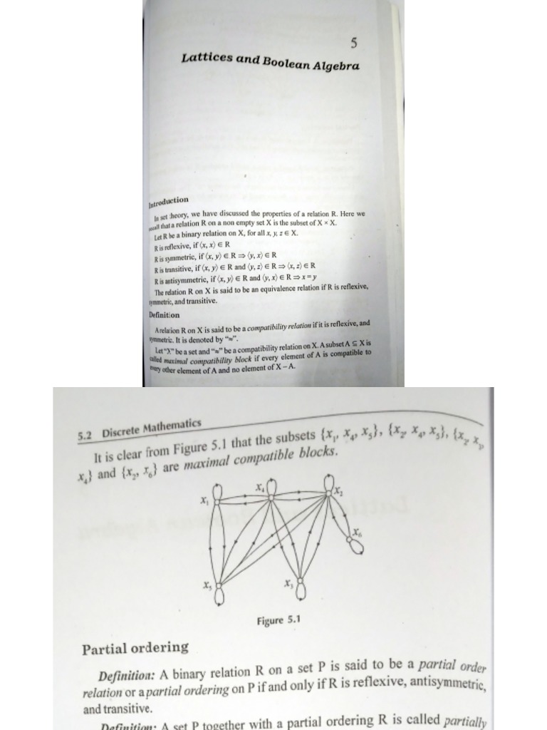 Lattices Discrete Mathematics | PDF