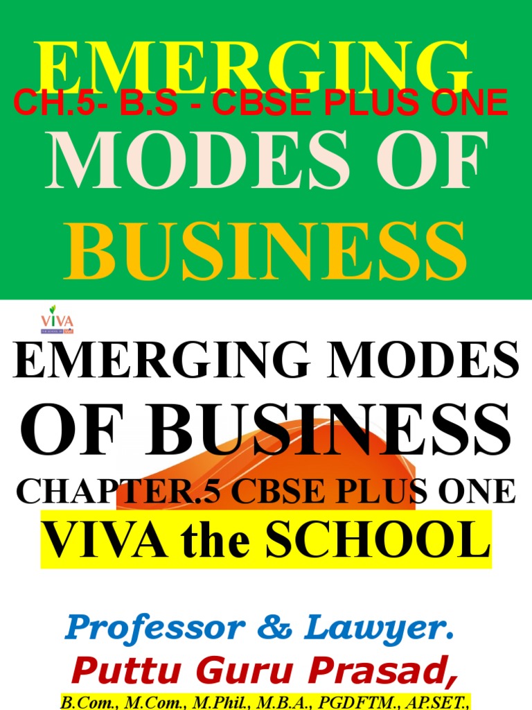 Modes of Business | PDF | Electronic Business | E Commerce