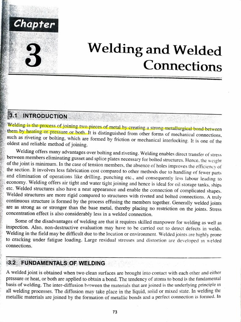 Welded Connections | PDF | Welding | Construction