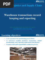 Warehouse Management Policy and Procedures Guideline Outline | PDF ...