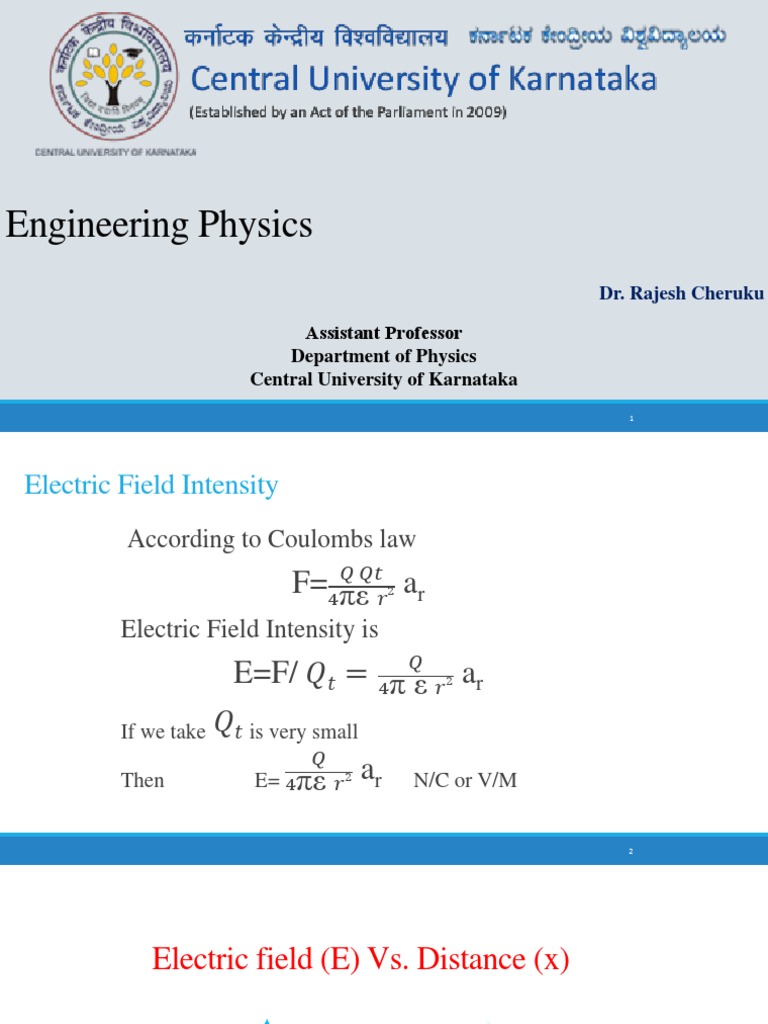 Electrostatics 03 | PDF | Electric Field | Physical Sciences