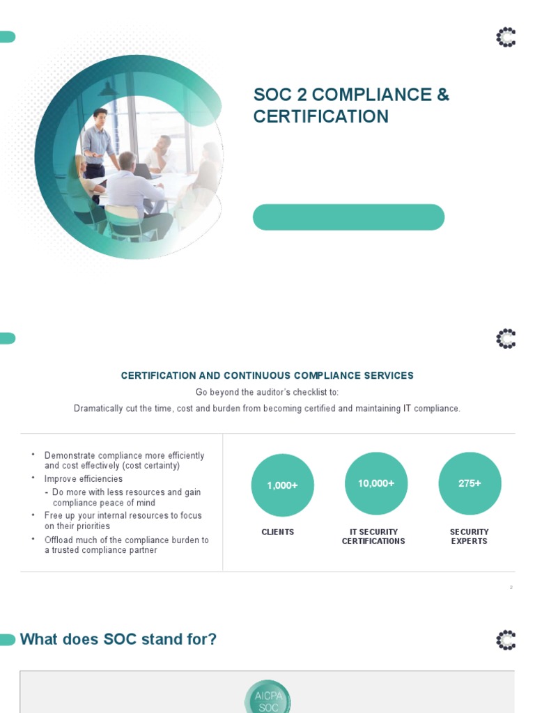 Soc2 Compliance and Certification | PDF