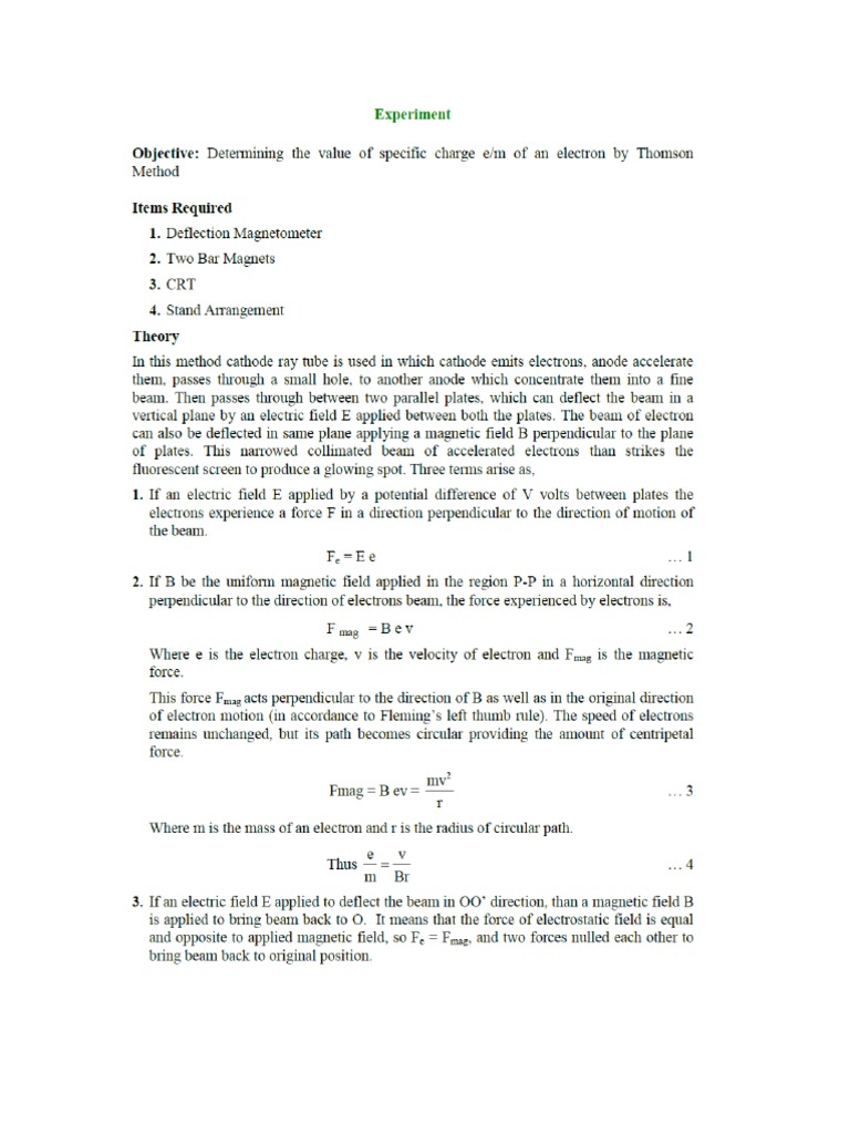 Manual - Thompson's Method e - by - M Ratio | PDF
