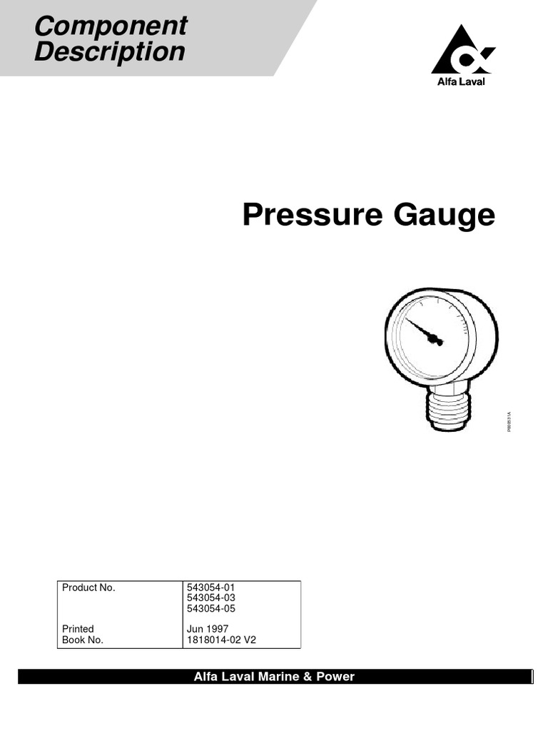 Pressure Gauge 1 | PDF