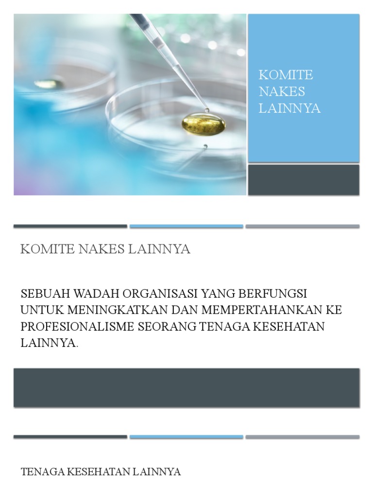 Paparan Komite Nakes Lainnya | PDF