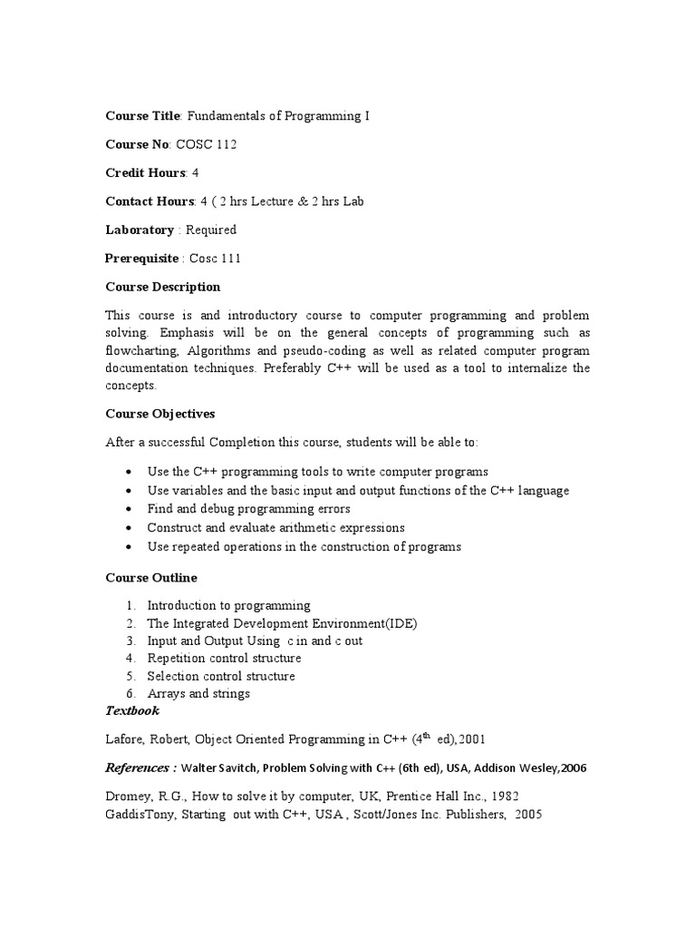 All Exit Exam Course Outline of Unity University | PDF | Databases | World Wide Web