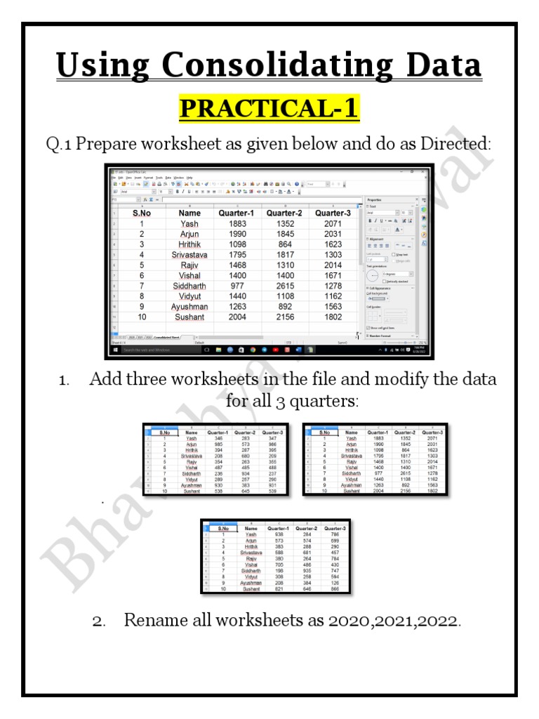 Practical Guide to Data Consolidation | PDF | Computers
