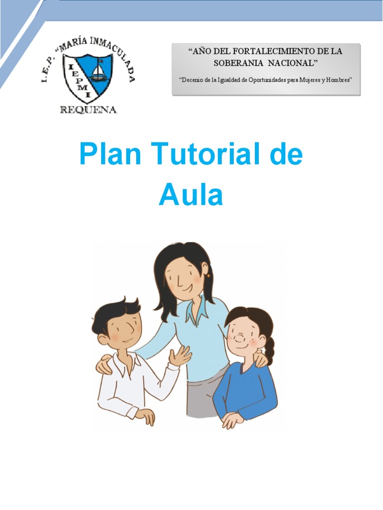 Plan Tutorial de Aula Cmi 2022 | PDF | La sexualidad humana | Salón de clases