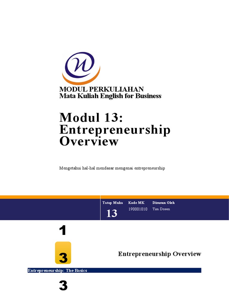 Modul EFB Unit 13 | PDF