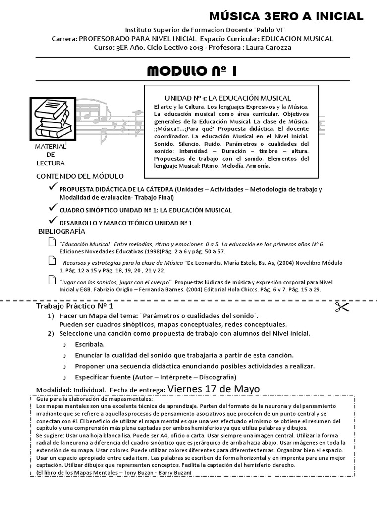 Modulo 1 | Descargar gratis PDF | Canciones | Ritmo
