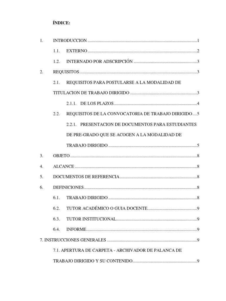 Manual de Trabajo Dirigido Calasich G. Claudia v. - Tapia B. Boris E ...