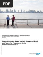 SAP ATTP Configuration Guide | PDF | Supply Chain | Regulatory Compliance