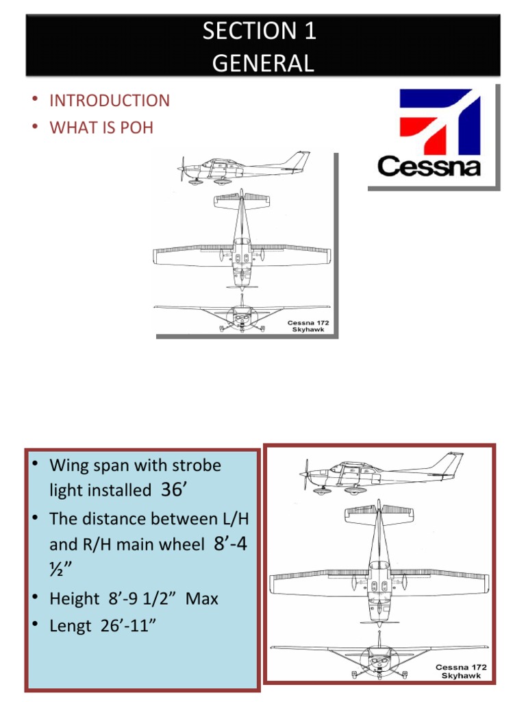 Materi Lesson Plan c172.p | PDF | Gasoline | Landing Gear