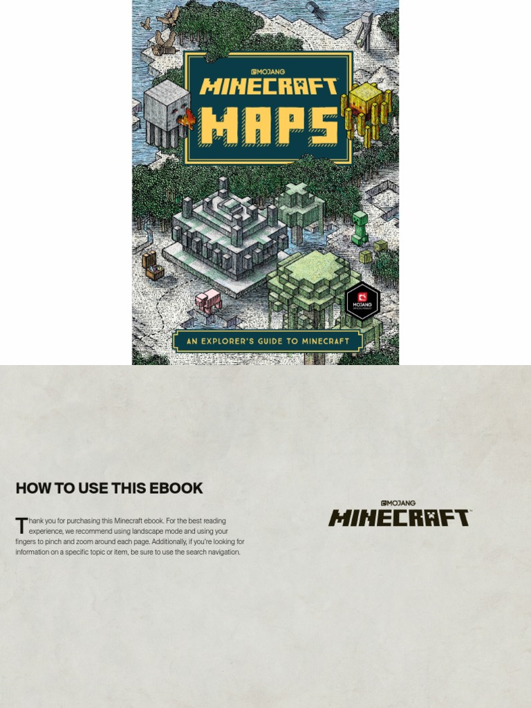Minecraft Maps An Explorer's Guide To Minecraft (2019, Random House ...