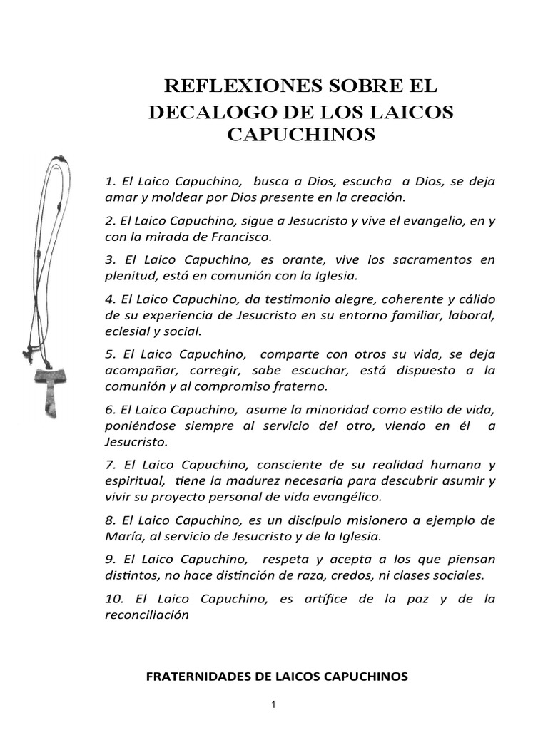 10 Temas Decalogo | PDF | eucaristía | Jesús