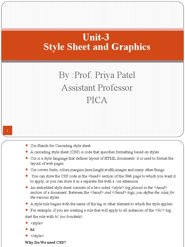 Unit 3 | PDF | Html | Html Element Unit 3 | PDF | Html | Html Element