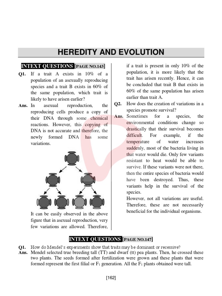 Heredity and Evolution | PDF | Reproduction | Evolution Heredity and Evolution | PDF | Reproduction | Evolution