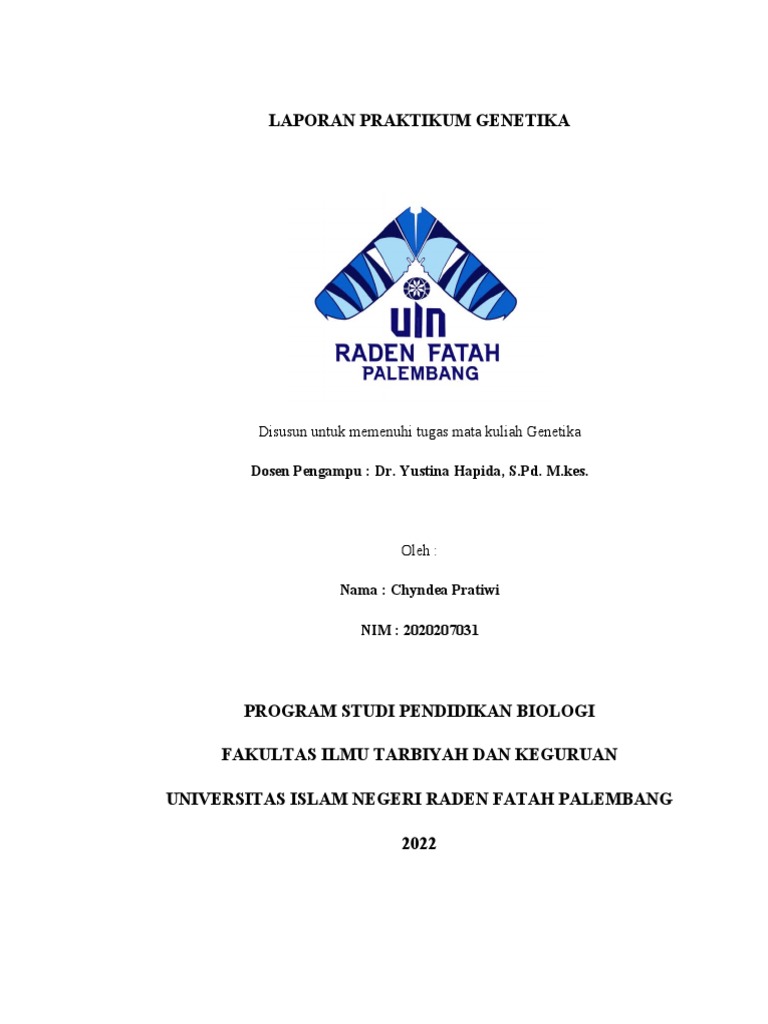 Cakram Genetika dalam Praktikum Genetika | PDF