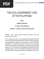 Local Government Code Reviewer | PDF | Nuisance | Devolution