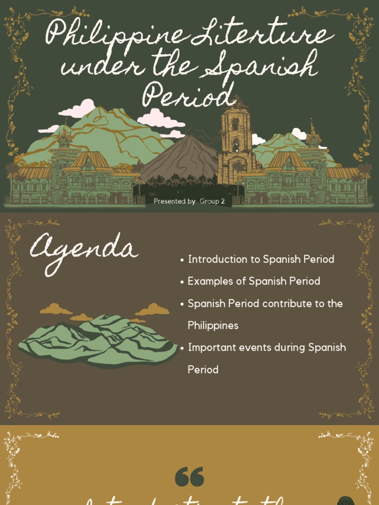 The Spanish Period | PDF | Philippines