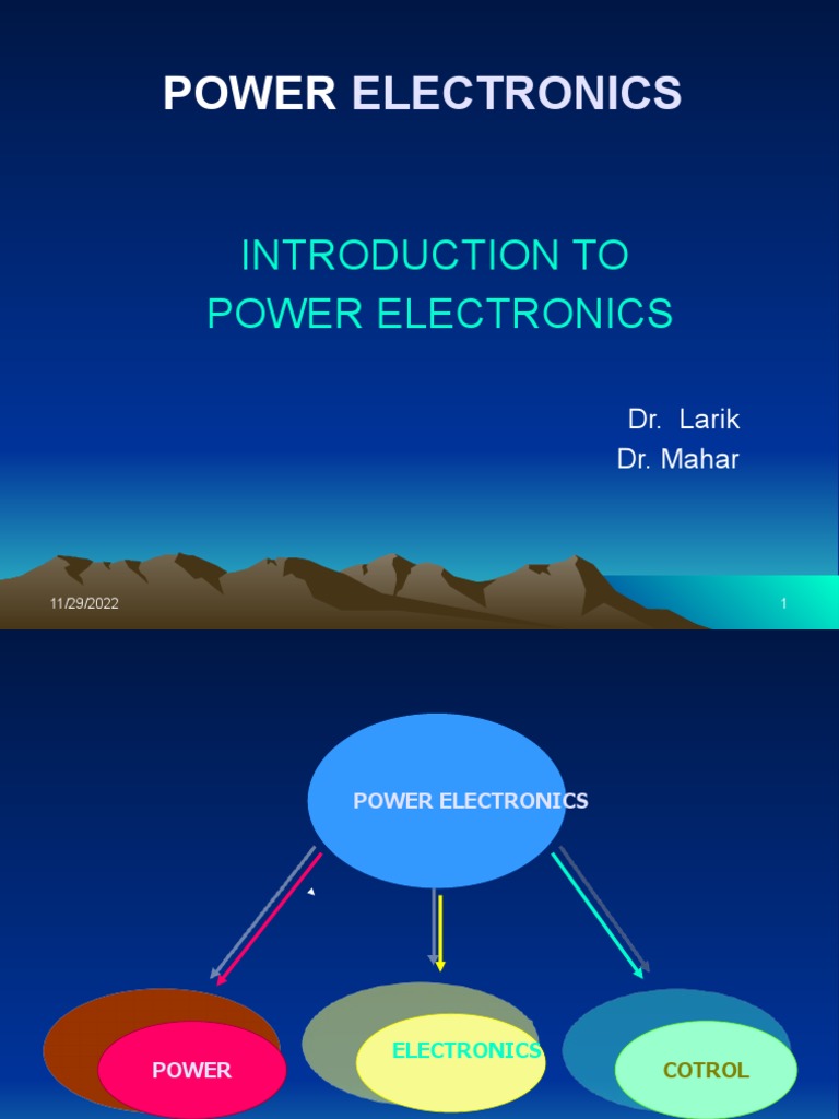 Lect - 2 - 3 - Recent Advancement | PDF | Power Electronics | Electronics