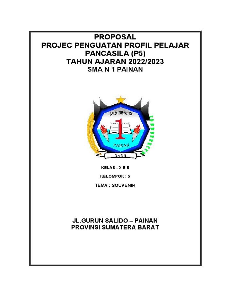 Proposal Kegiatan P5 Fathan | PDF