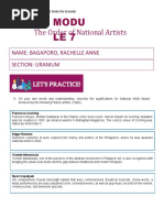 Module 7 Worksheet B | PDF | Art