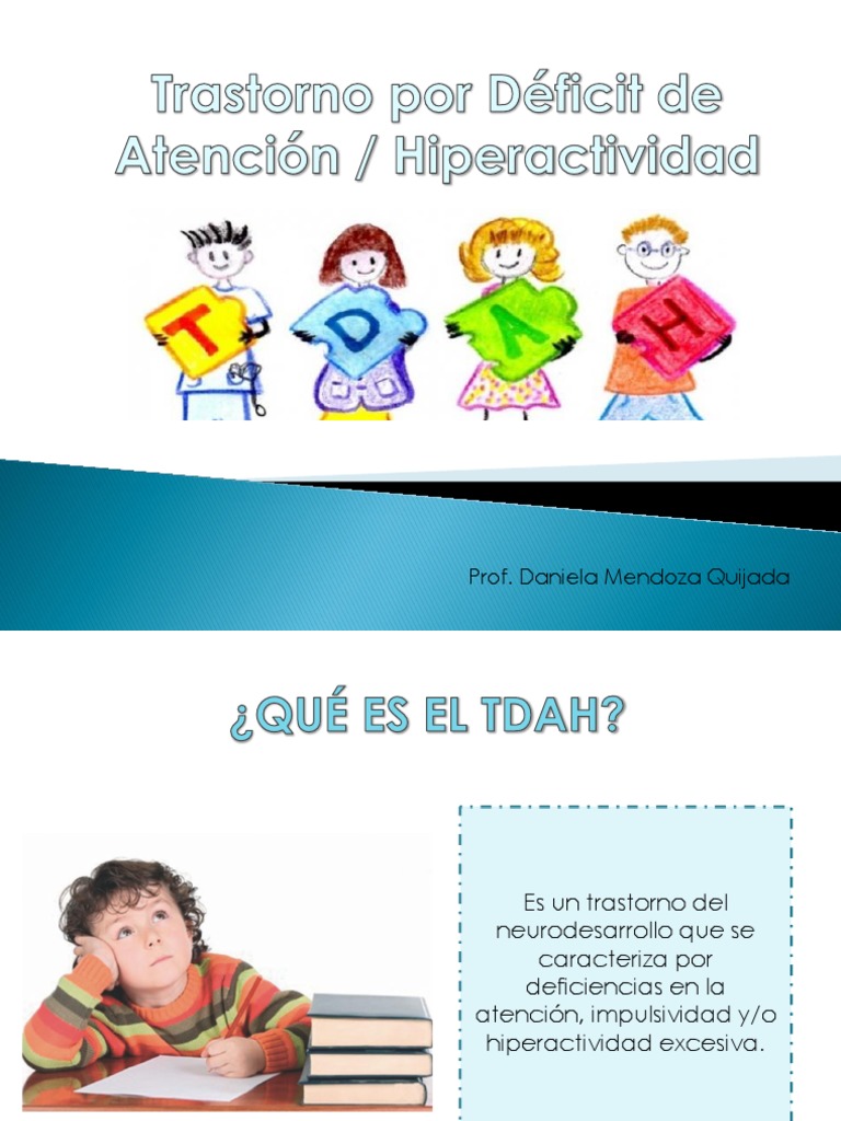 Trastorno Por Déficit de Atención | Descargar gratis PDF | Desorden hiperactivo y deficit de ...