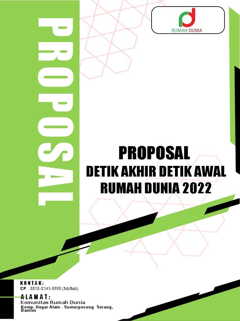 Proposal Perayaan Detik Akhir Detik Awal | PDF