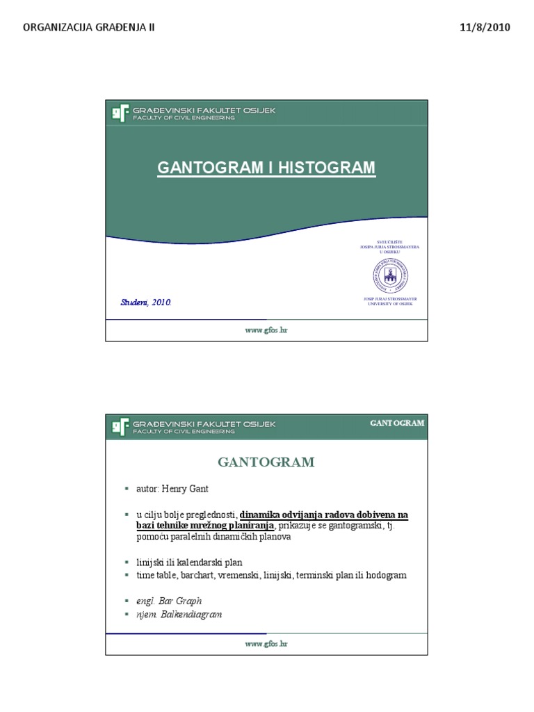 Gantogram | PDF