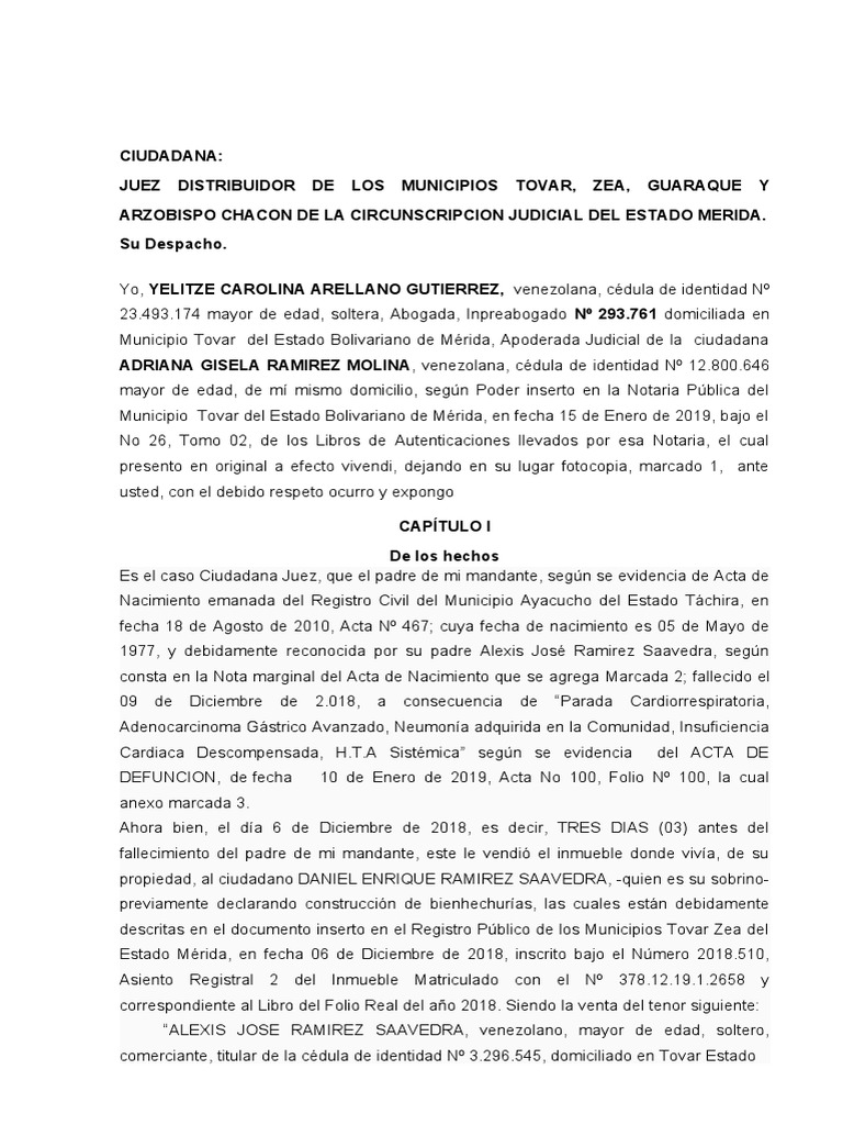 DEMANDA | Descargar gratis PDF | Conceptos legales | Ley de obligaciones