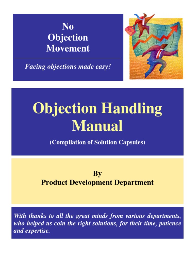 Objection Handling Manual | PDF | Life Insurance | Insurance