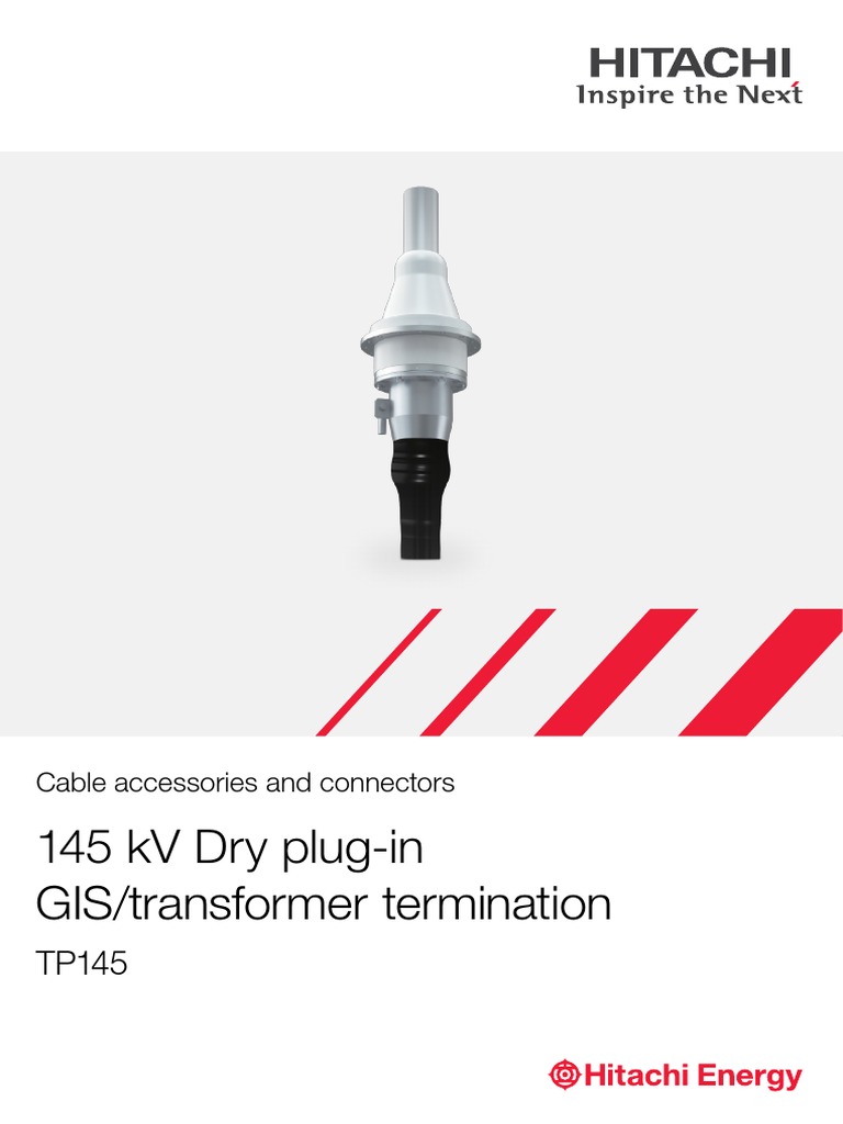 7 Hitachi - Energy - 145kV - Dry - Plug-In - GIS - Transformer ...