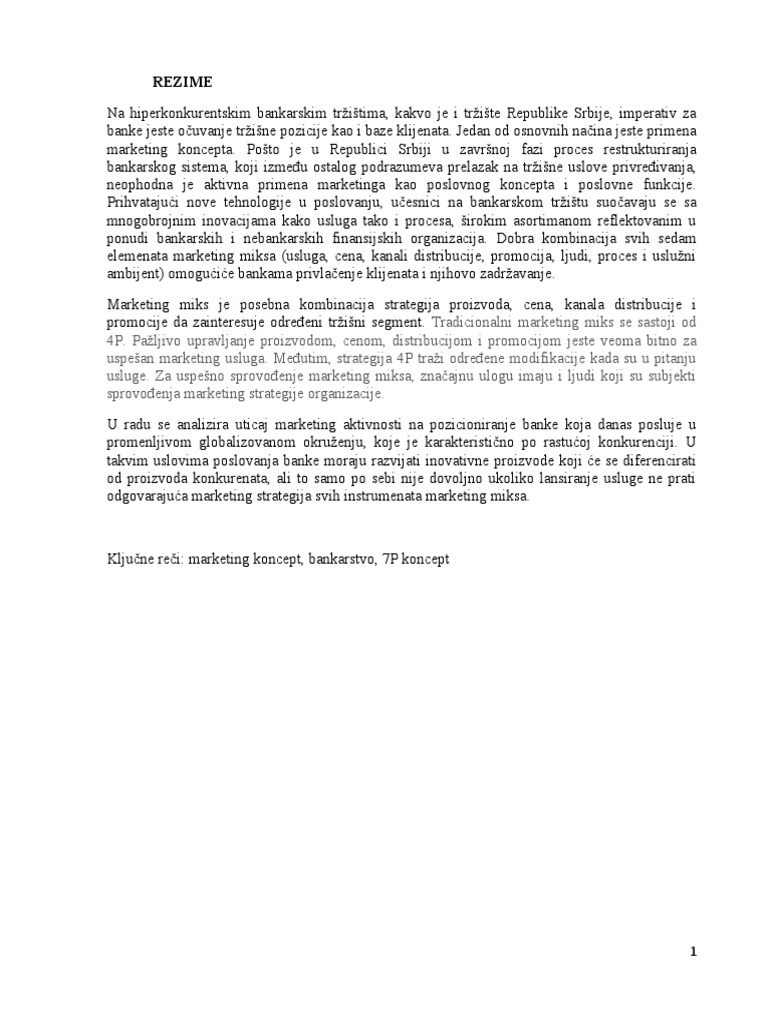 Marketing Miks | PDF