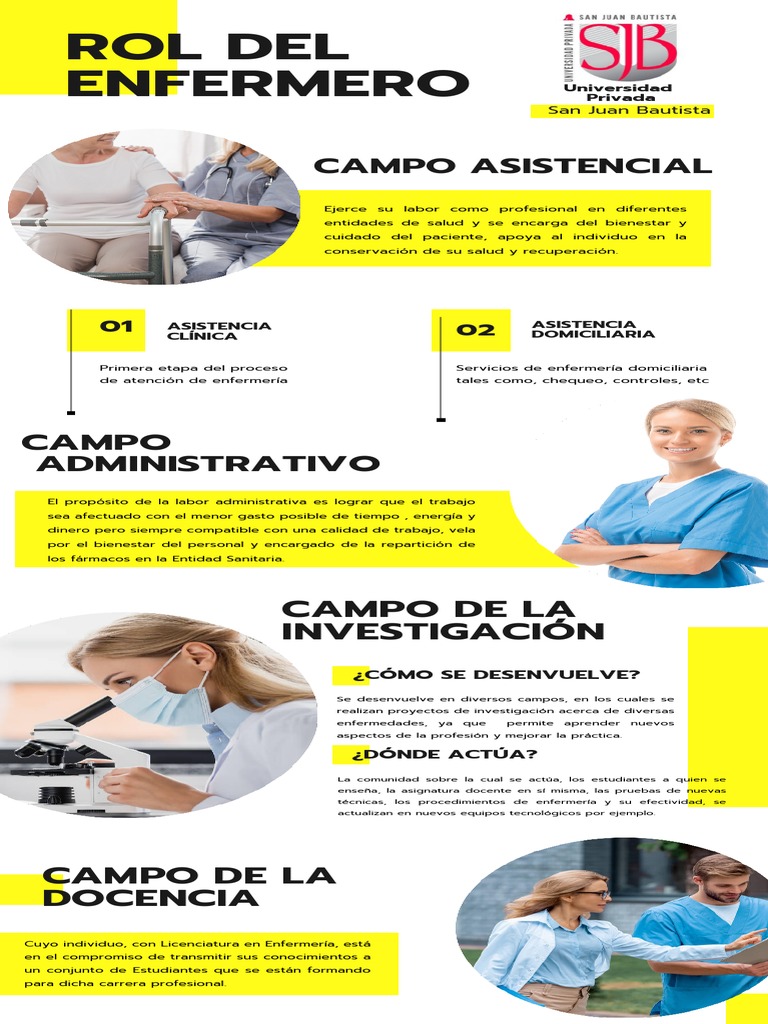 Rol Del Enfermero | PDF | Enfermería | Programas sociales