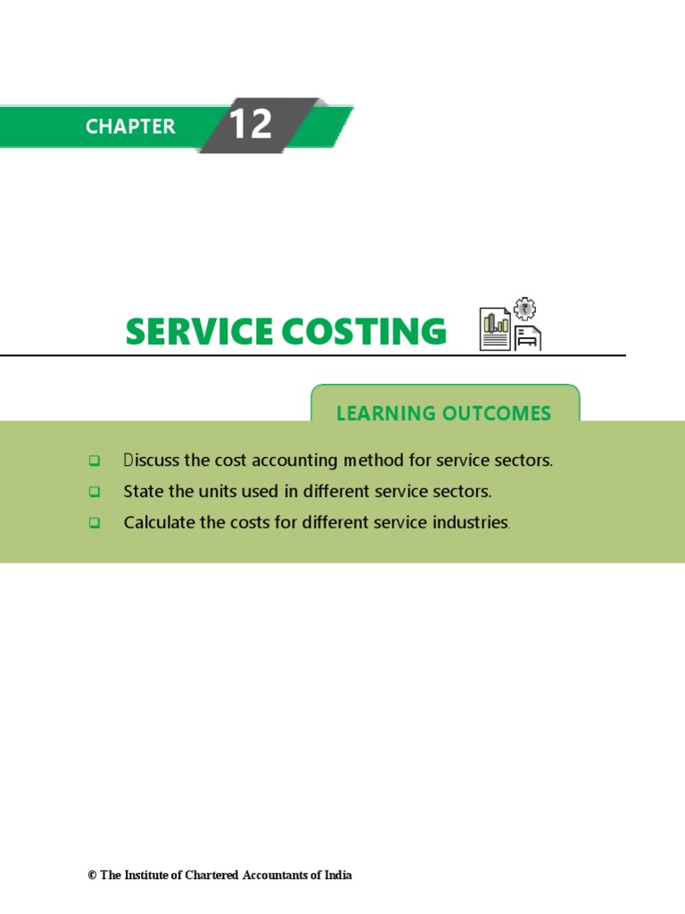 Service Costing | PDF | Bus | Depreciation